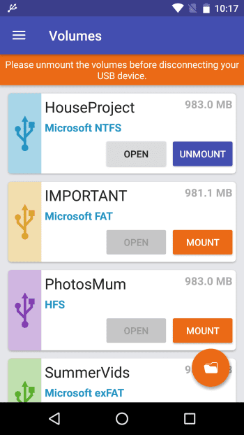exFAT/NTFS for USB (apk) – Скачать для Android