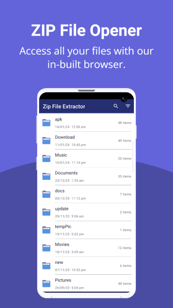 Zip File Extractor (apk) – Скачать для Android